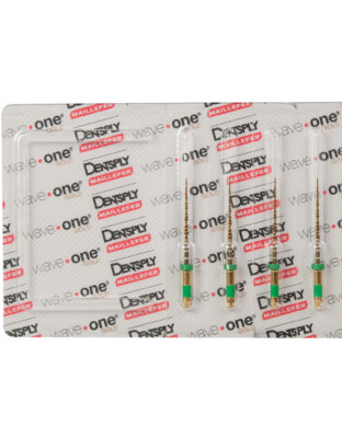 Waveone Gold Wave One Medium Green Endodontic File Root Canal Dentsply ...