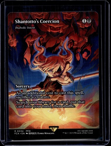 Shantotto's Coercion - 34 - FIN - NM - MTG Magic the Gathering | eBay