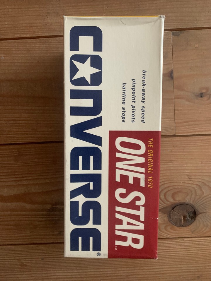 Converse one star Vintage 1993 90's Made in USA Navy/white suede Kurt ...