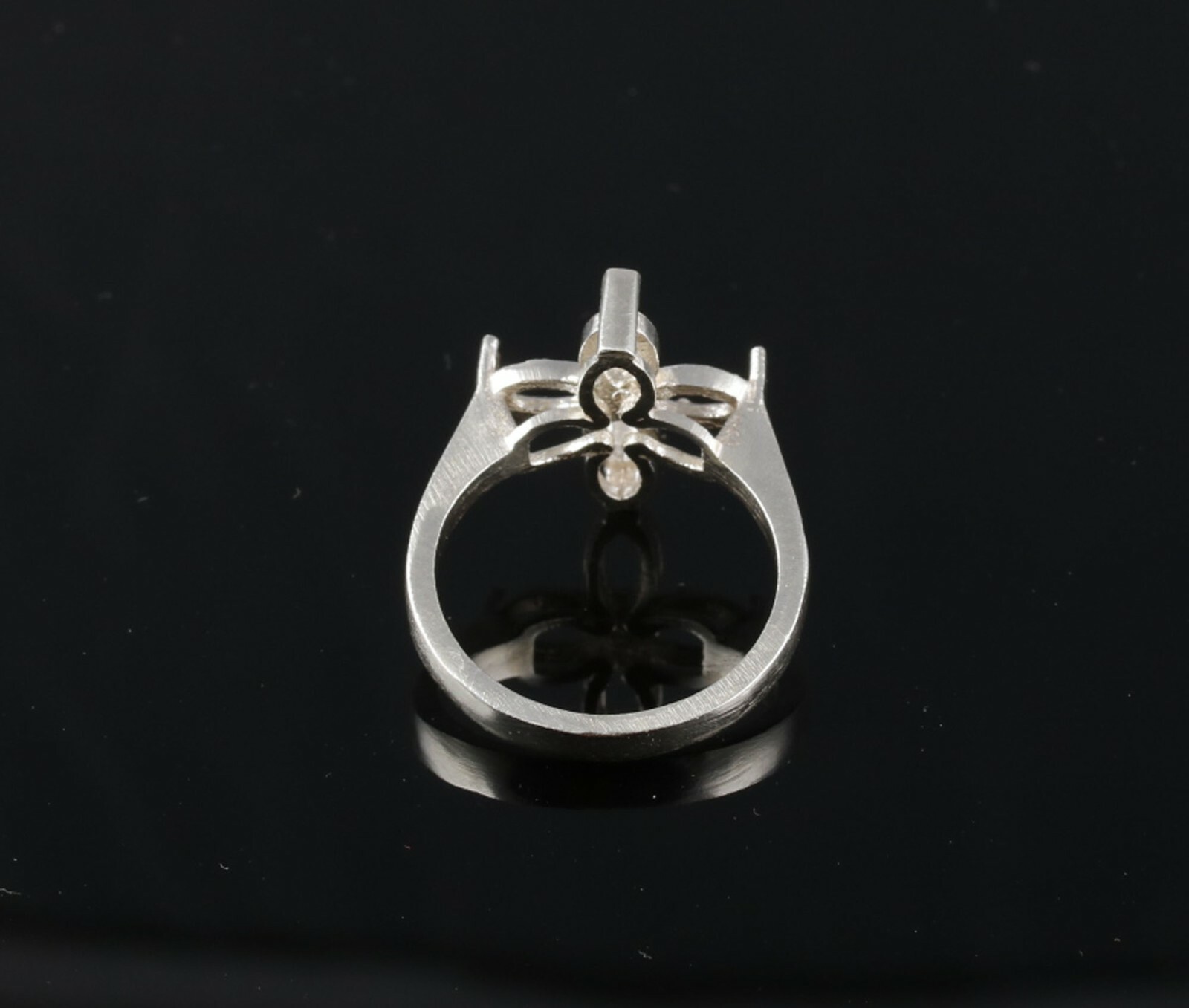Semi Mount Ring Without Stone Ring 925 Sterling Silver Prong Setting ...