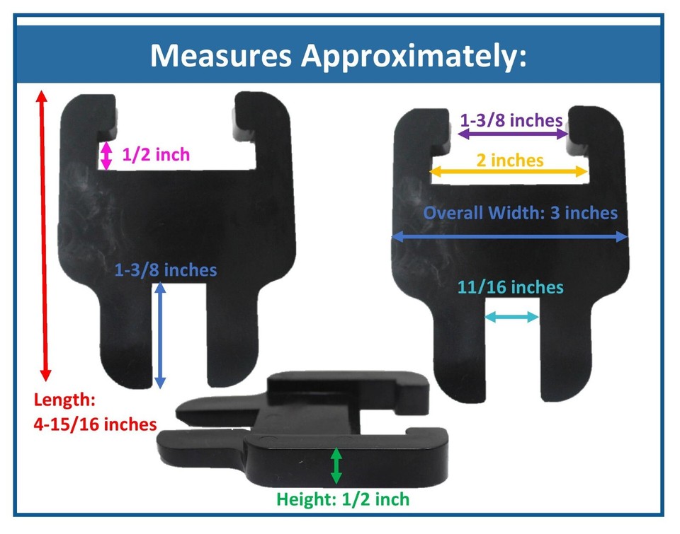 4 pack Hitch Sway Bracket Jacket Cushion Eliminates Noise Reduces Wear ...