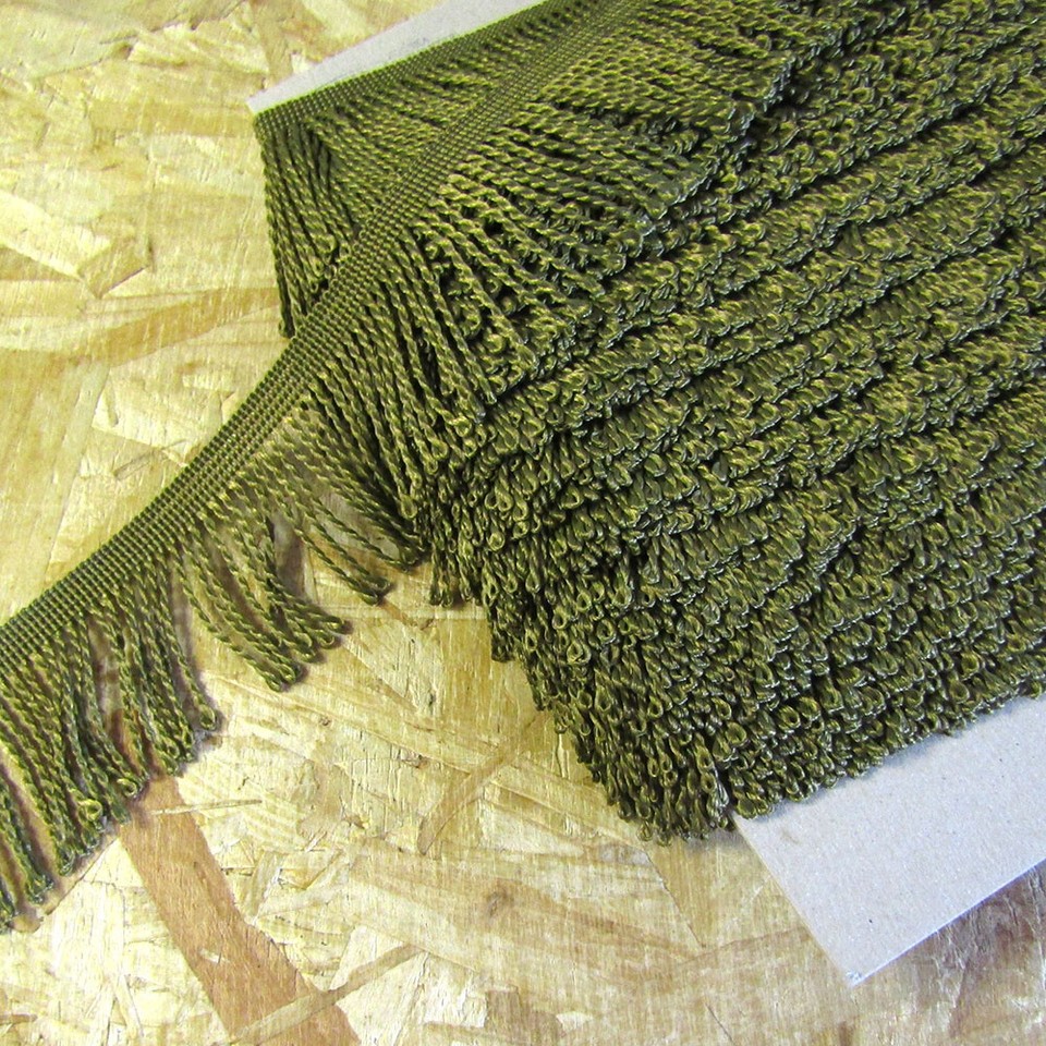 Fringe Tassel Looped Trim Bullion Fringing DRESS FRINGING 60 mm Tassels ...