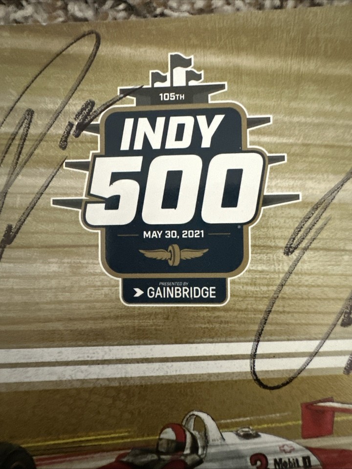 2021 Autographed Indy 500 program (ALL 4 PENSKE DRIVERS) | eBay