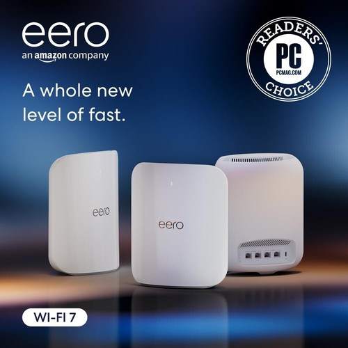 eero Max 7 Tri-Band Mesh Wi-Fi 7 Router - 10 Gbps Ethernet - White | eBay