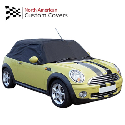 Mini Cooper Cabrio Convertible Soft Top Roof Protector Half Cover -2004 ...