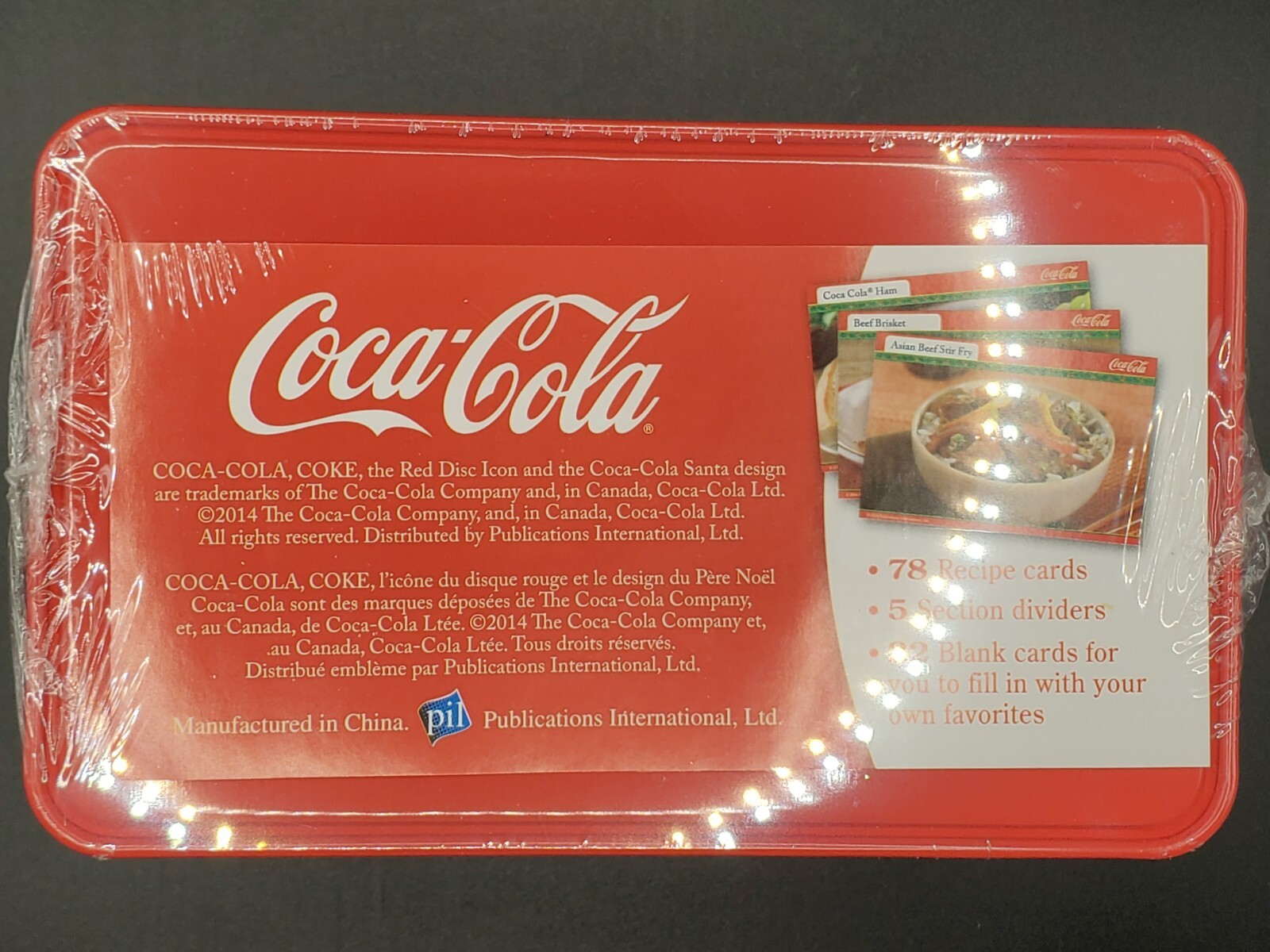 Coca-Cola Cooking With Coke" Tin Recipe Collection 2014 New Sealed | eBay
