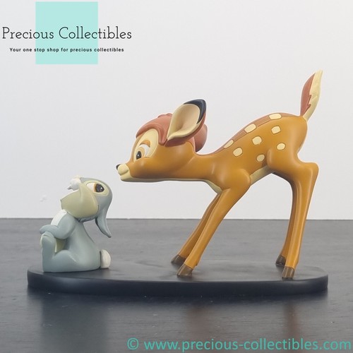 Extremely Rare! Vintage Bambi with Thumper statue. Walt Disney ...