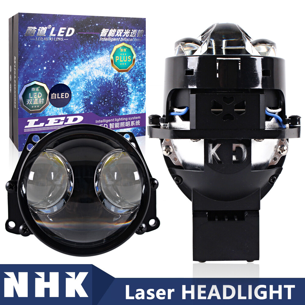 NHK Bi LED Projector Hyperboloid Lens 5500K White Laser Headlight ...