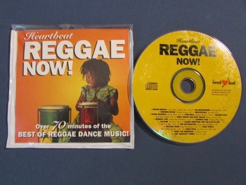 HEARTBEAT REGGAE NOW! 18 TRK 70 MIN PROMO ADVANCE CD ROOTS REGGAE DANCE ...
