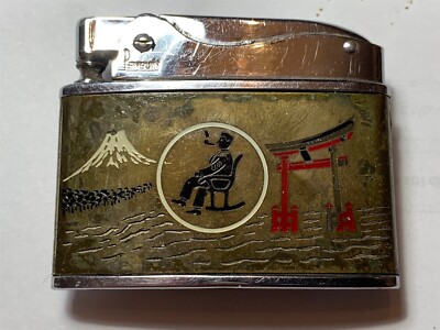 Johnson Air Force Base Japan NCO Rocker Club Cigarette lighter VINTAGE ...