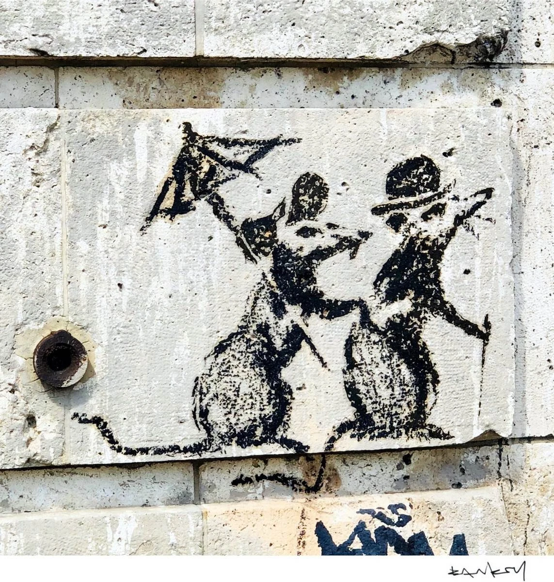 Banksy Rats