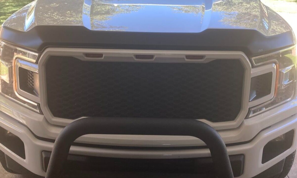 Matte Black Aeroskin Hood Protector Bug Shield Deflector for 2015-2020 ...