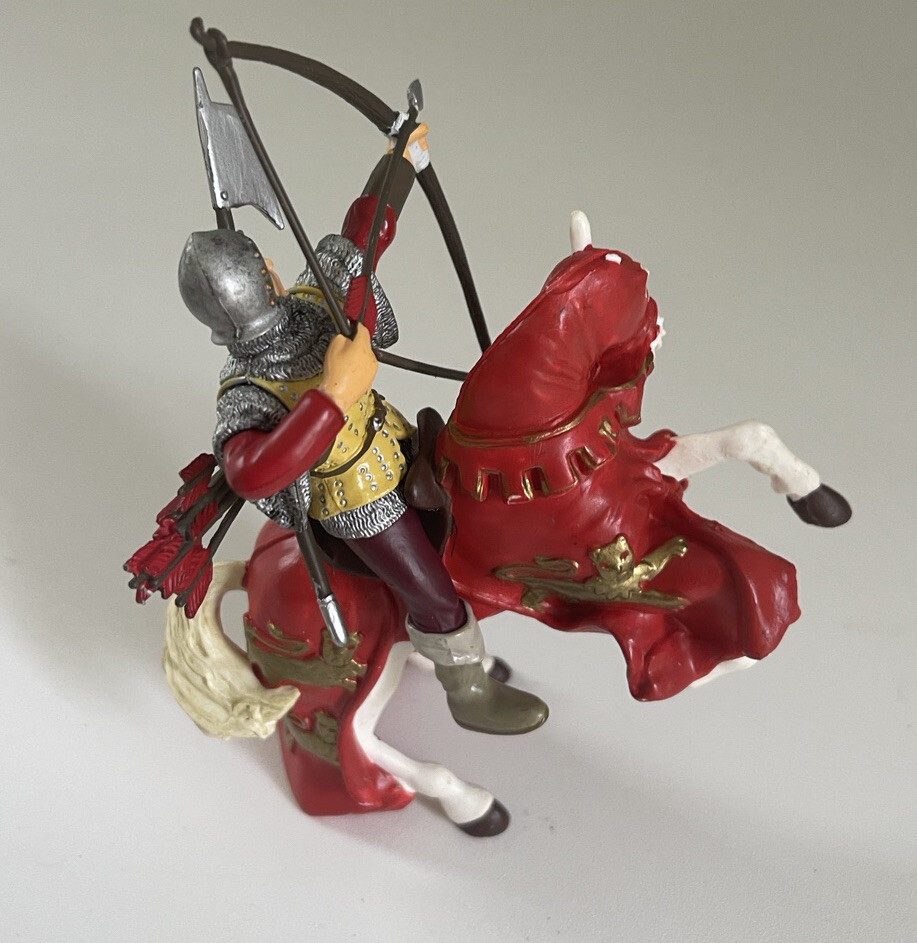Papo Bowman 39384 Archer 2003 & Papo 2005 King Richard’s Red Knight ...