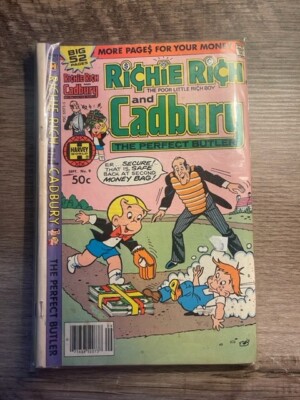 Vintage Richie Rich and Cadbury The Perfect Butler Comic | eBay
