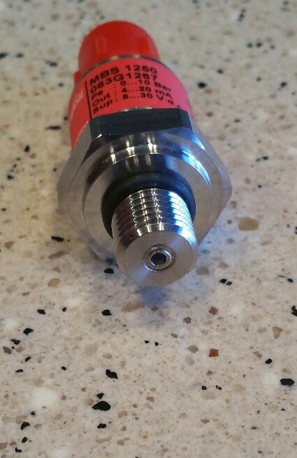 Danfoss MBS 1250 Heavy Duty Pressure Transmitter 063G1267 for sale ...