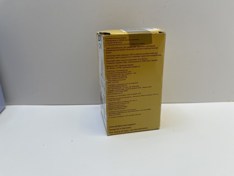 Genuine OEM PHILIPS D1R 35W HID Xenon Standard Headlight Bulb - 85409C1 ...