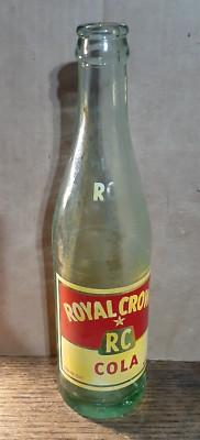 Vintage RC Royal Crown Cola Tyler Texas Green Soda Pop Bottle | eBay