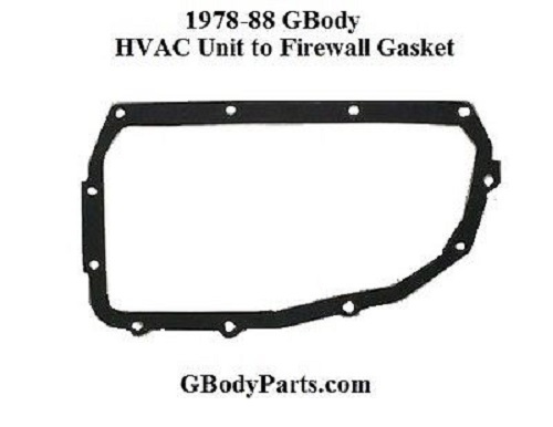 78-88 HVAC A/C Evaporator Heater Core Box to Firewall Weatherstrip ...