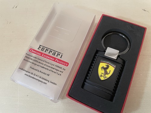 Genuine Ferrari Trademark GT Keyring Keychain RARE New In Box ...