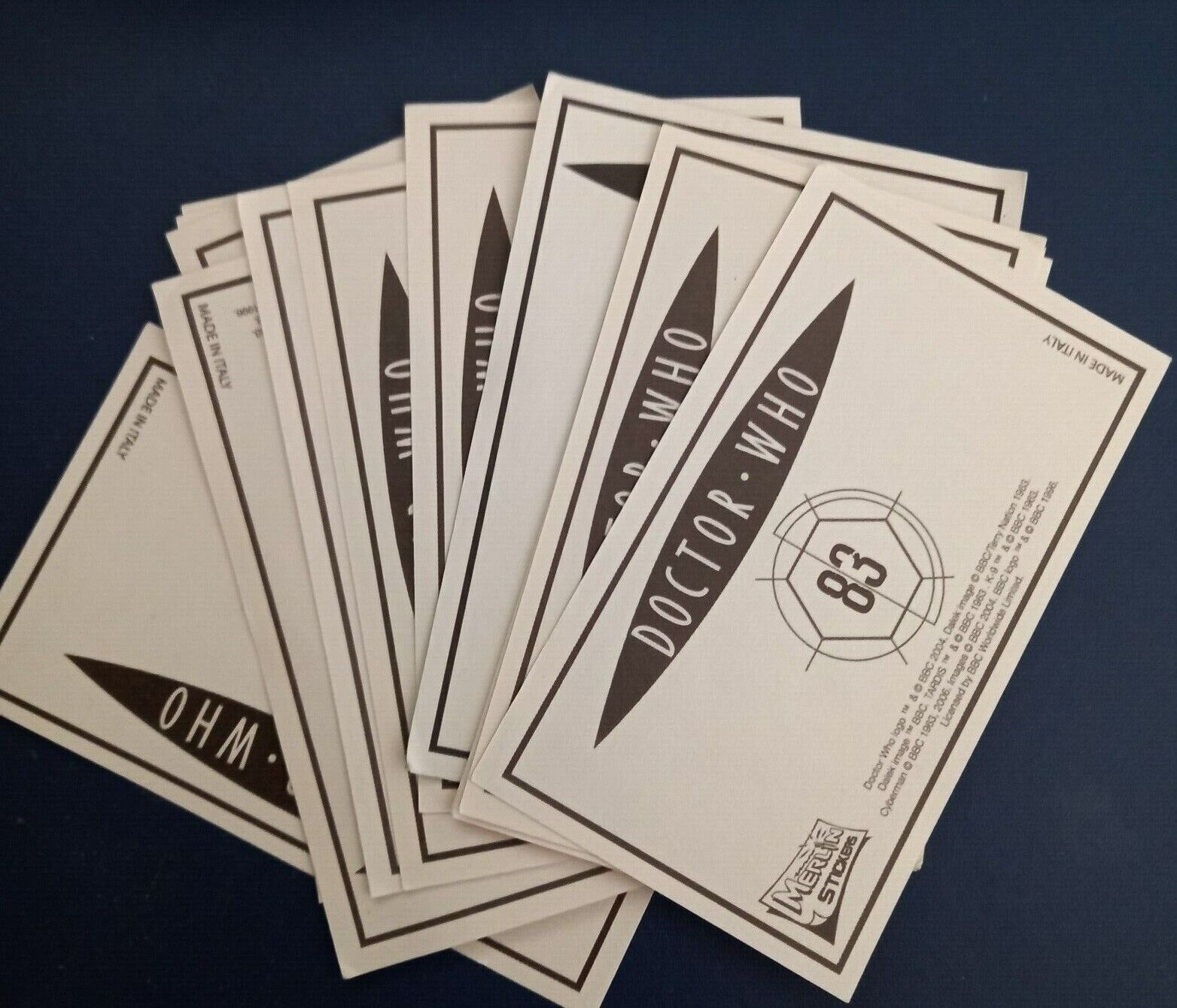 Merlin Doctor Who Stickers. Black Back. Second book. Pick Your Stickers ...