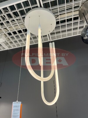 Brand New IKEA VARMBLIXT White Led Pendant Lamp 005.311.41 | eBay