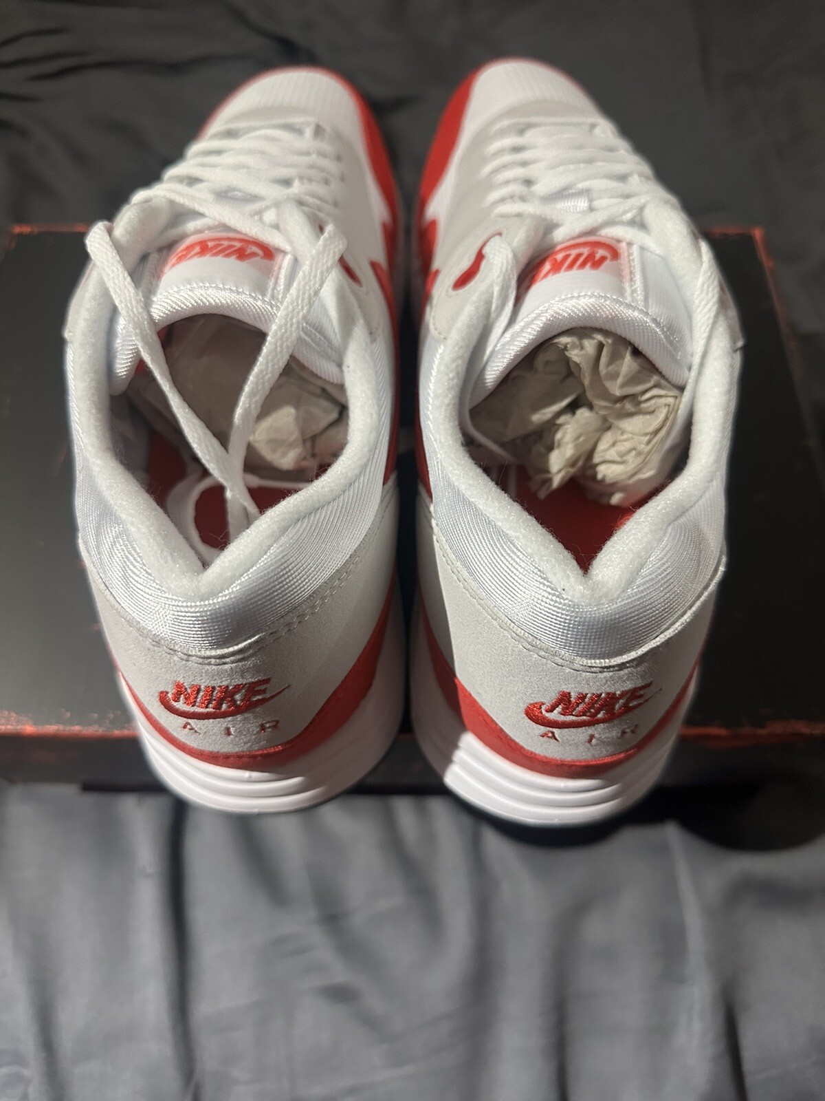 Nike Air Max 1 '86 OG Big Bubble White University Red DO9844-100 Size ...