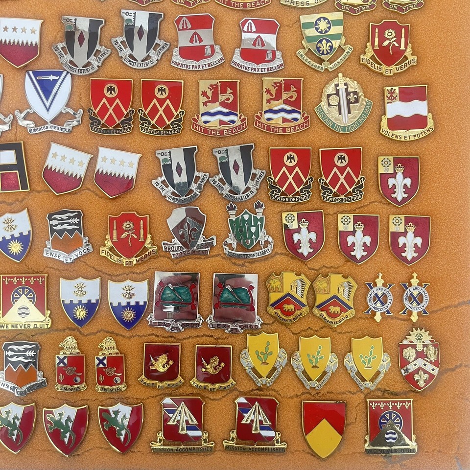 Dealers Lot Of 96 US Army Distinctive Unit Insignias | eBay
