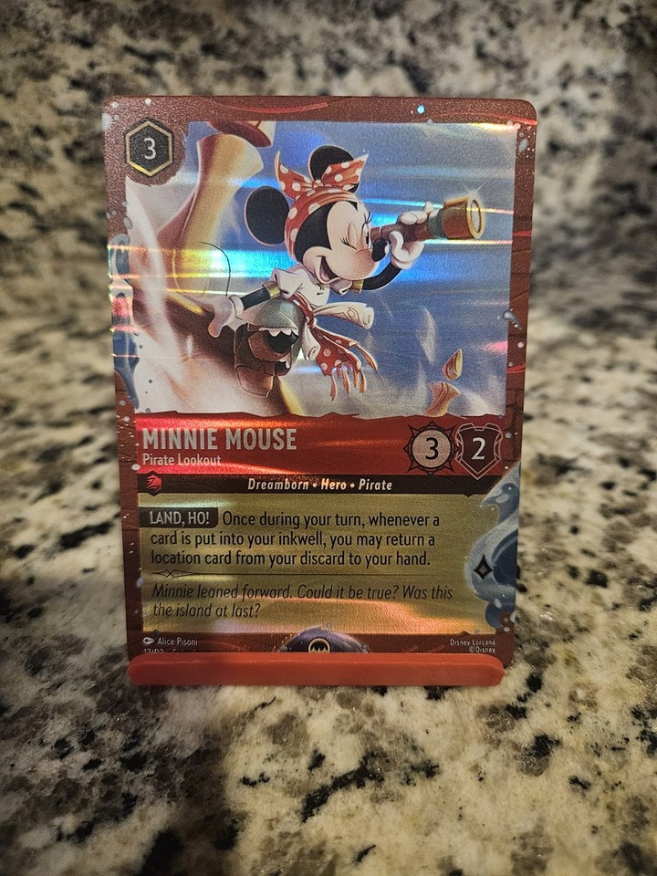 Disney Cruise Line Exclusive Lorcana P3 Foil Mickey & Minnie Mouse ...