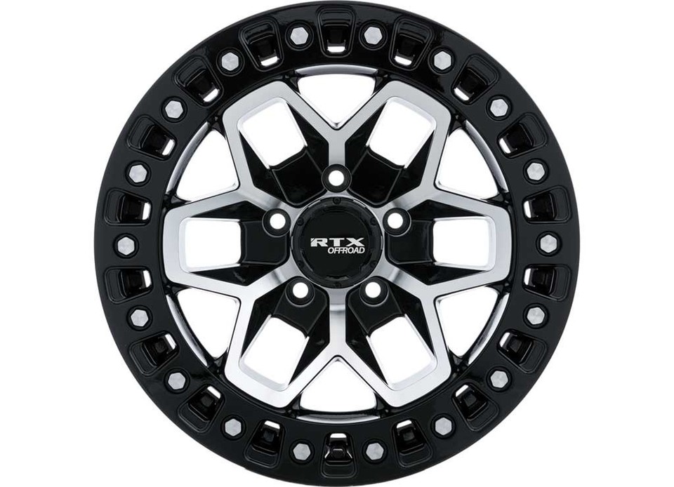 RTX Wheels 083028 Zion 20x9 6x139.7 ET0 CB106.1 Gloss Black Machined | eBay