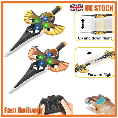 Remote Flying Sword 2025 New UK Hand Wave & Controller Mode Stunt Drone ...