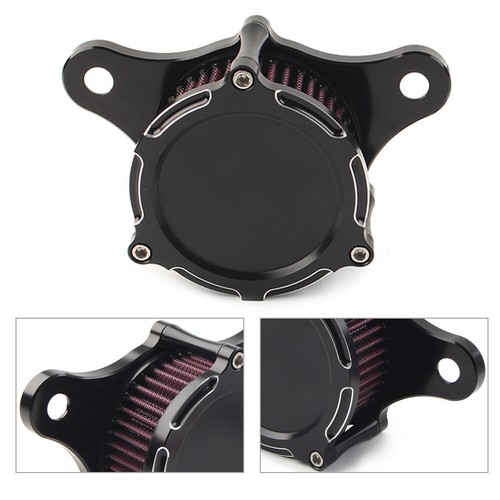 For Harley Road Electra Glide Dyna FXDB FXDF 4 Holes Air Cleaner Intake ...