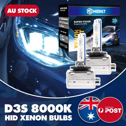 2x D3S Xenon Bulbs VW GOLF MK7 R & GTD Bi Headlight REPLACEMENT LED ...