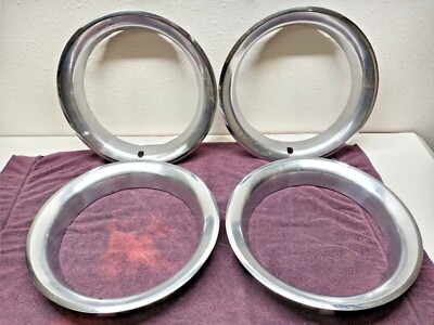 RALLY WHEEL TRIM RINGS GM 15" BEAUTY RINGS 1970s GMC CHEVROLET TRUCK ...