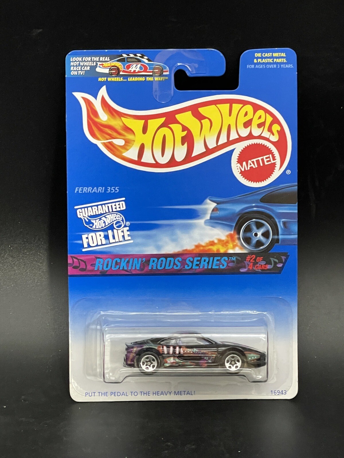 1996 Hot Wheels Rockin’ Rods Series Ferrari 355 2/4 Collector #570 | eBay