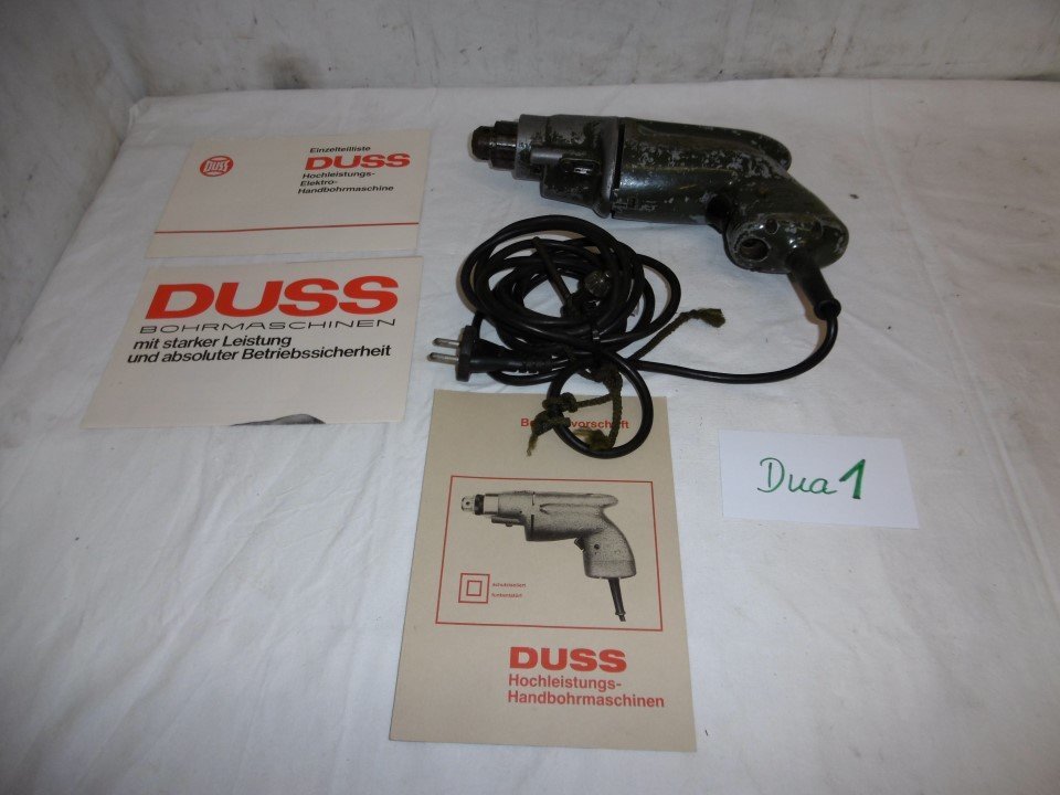1x Duss-Duax Bohrmaschine bis Ø 10mm ex Bundeswehr (Dua1) | eBay.de