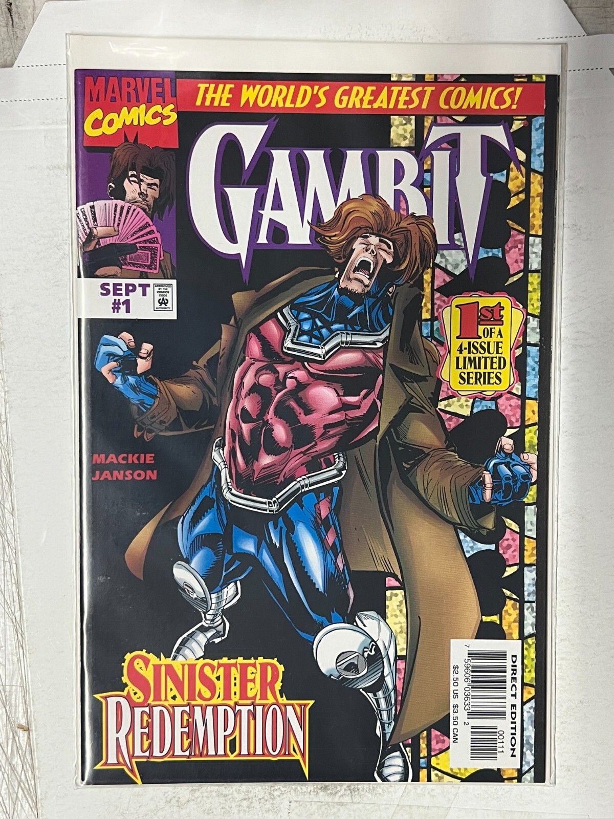 Gambit Sept #1 1997 Sinister Redemption Marvel Comic | Combined Shipping B&B | eBay