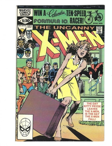 Uncanny X-Men #151 1981 VF Kitty Pryde Leaves! ! Combine Shipping! | eBay