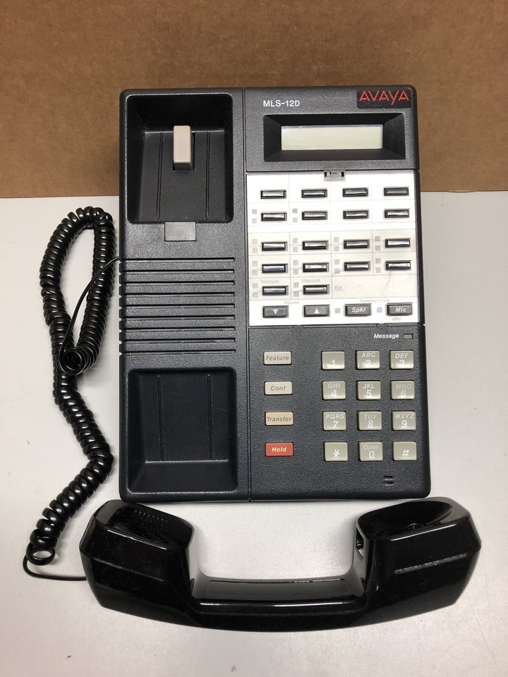 Lucent AT&T Avaya Partner MLS12D MLS-12D MLS 12D Digital Telephone | eBay