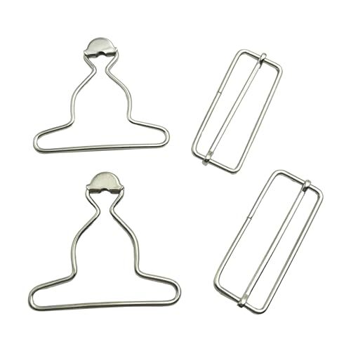 10 Set Overall Buckles Retro Suspender Buckles Overall Clip Replacement ...