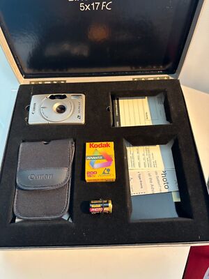 Canon ELPH LT APS Film Camera gift set with film battery and case NEW ...
