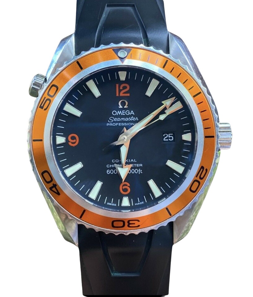 OMEGA Seamaster Planet Ocean - 45 mm, Stainless Steel for sale | eBay