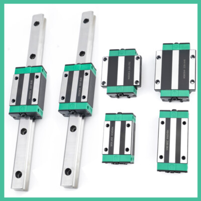 Linear Guide HGW/H Block 15mm/20mm/25mm/30mm/30mm /45mm 50mm Heavy Rail ...