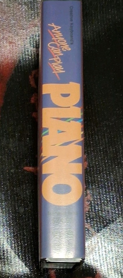 VHS - Anyone Can Play Piano - Instructional Creative Keyboard Lesson ...