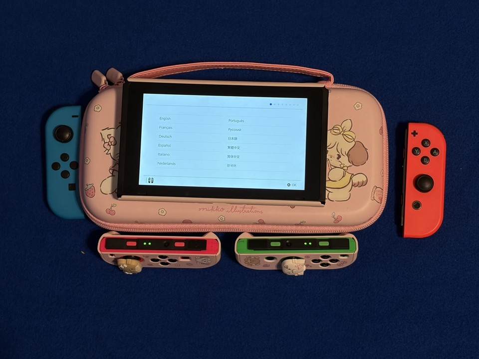 Nintendo Switch Console with Joy-Cons, Dock, Power, Case, HDMI, and ...