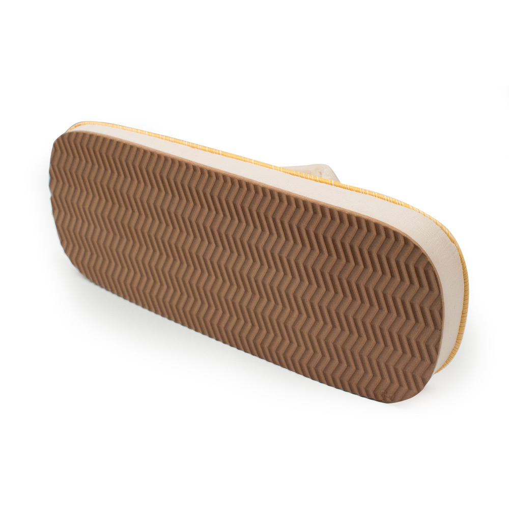 Japanese Setta Traditional Sponge Sandal White Sand for KIMONO YUKATA ...