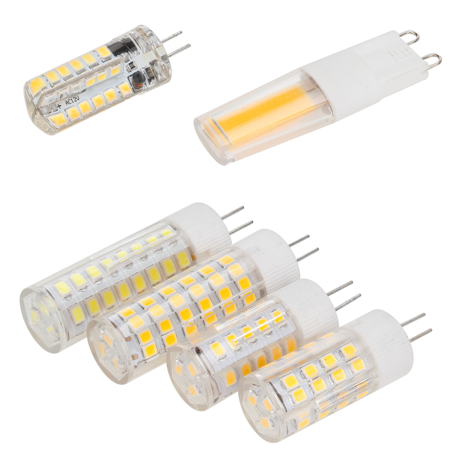 Mini G4 G9 E14 LED Light Capsule Bulb 12V 220V Replace Halogen Lamp ...