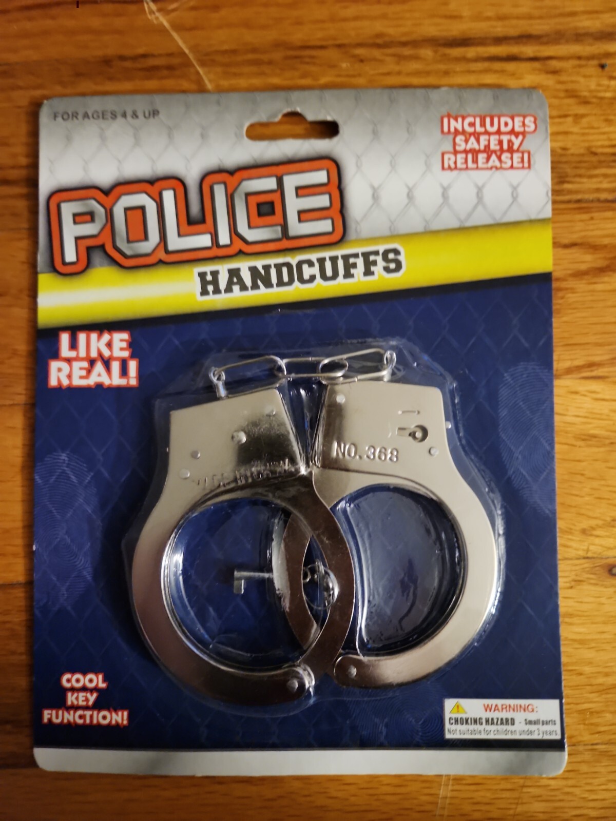 Toy Police Handcuffs