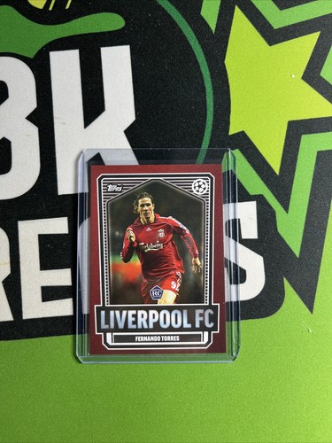 Topps -Fernando Torres -The Lost Rookie Card #13- Liverpool FC (IN HAND ...