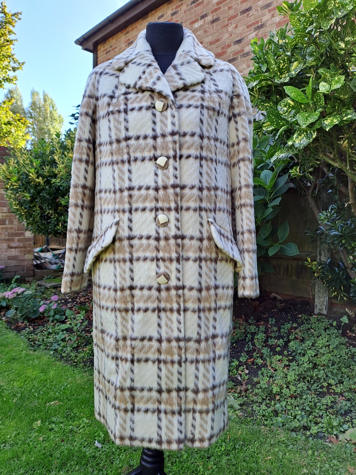 Pure Mohair & Wool Coat Vintage By A Brydonia Model R… - Gem