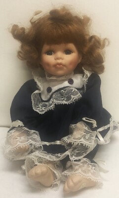 "Emma" Fritz's 2000 Porcelain Basket Babies -C0458 Signed - Gustave ...